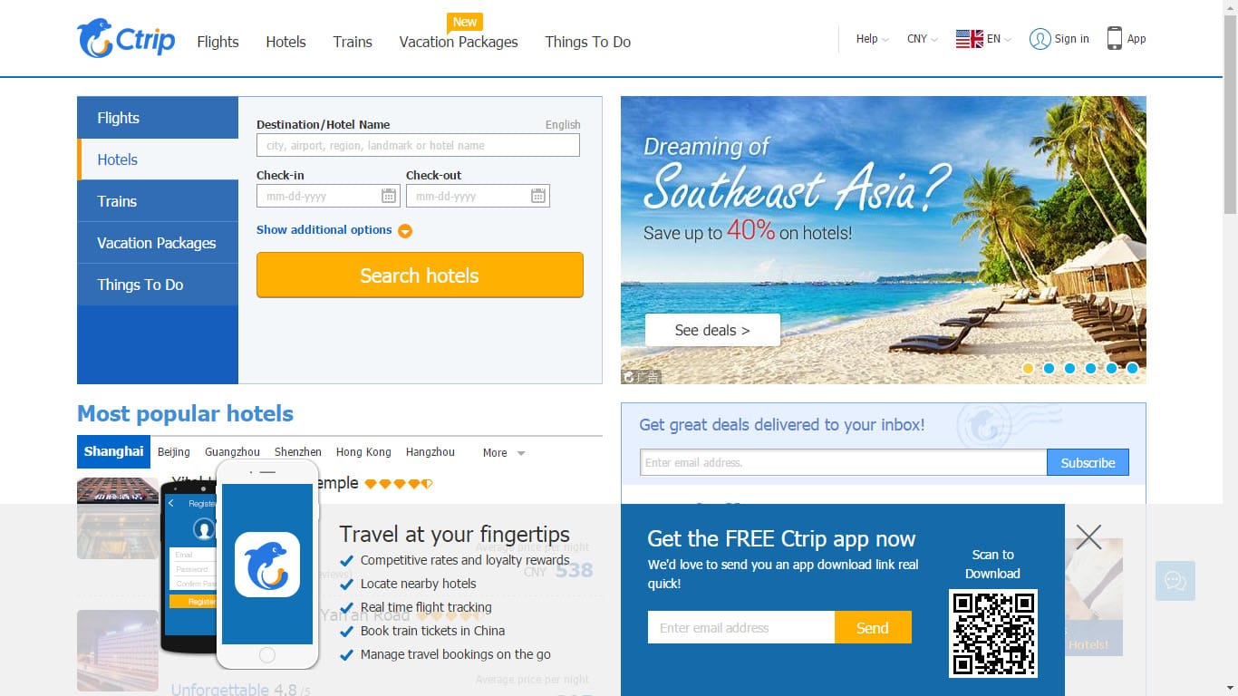 Ctrip, le géant chinois du voyage - Etourisme.info