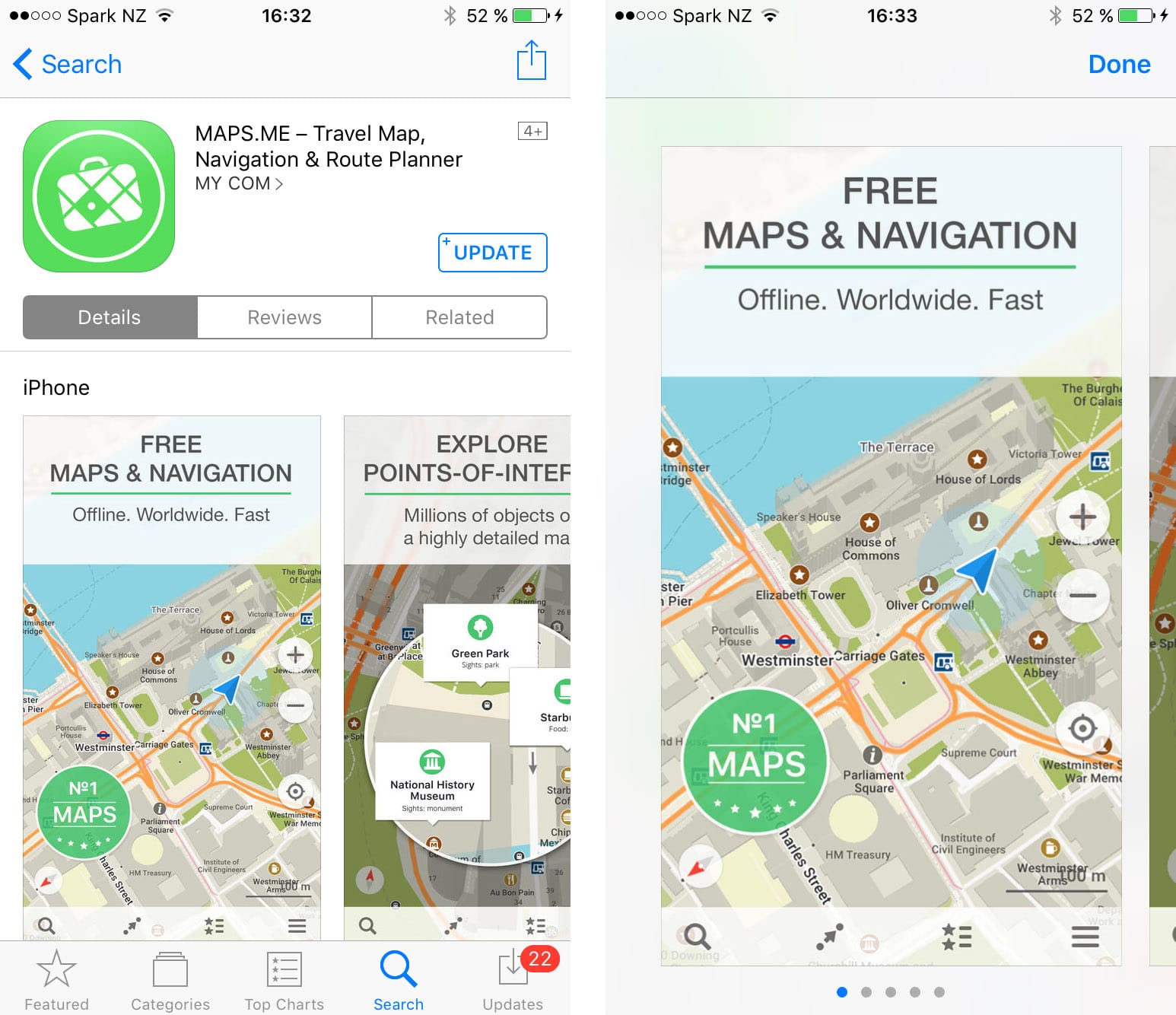 Découvrez le monde Offline avec Maps.me - Etourisme.info